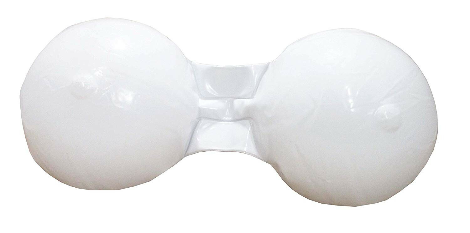 INFLATABLE BOOBS w/ pump! Instant Boobie Bra - Funny Adult Boobie GaG ...