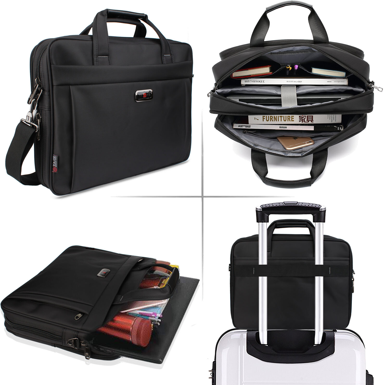 Laptop Bag Case With Shoulder Strap For 14'' 15'' 16'' inch HP Lenovo ...