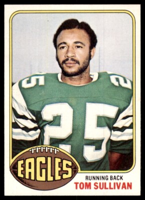 1976 Topps Tom Sullivan Football Card Philadelphia Eagles #39 | eBay
