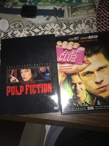 Pulp Fiction & Fight Club Dvd Like New | eBay