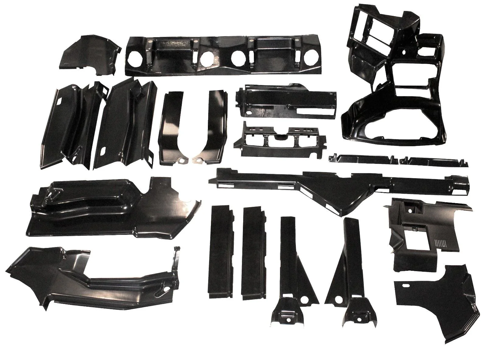 Hummer H1 Alpha Interior Kit w Door Panels Raw Plastic | Humvee ...