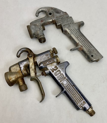Lot of 2 Binks Spray Gun Bodys # 19 & # 2001 (101880) USED | eBay