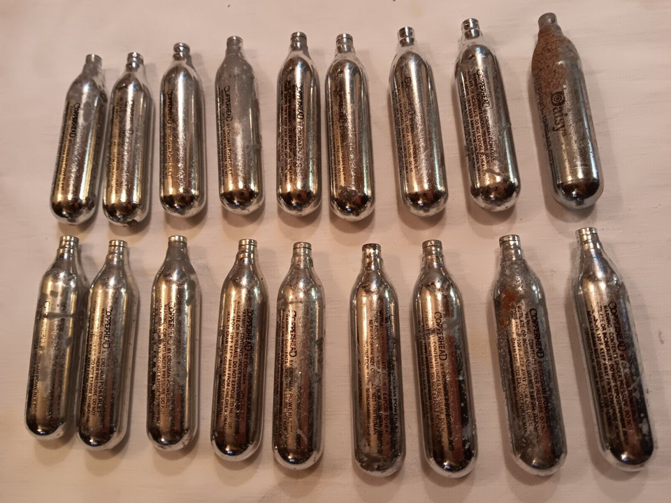 Copperhead CO2 Powerlet Cartridges Value Pack - 25 Count Box, Only 17 ...