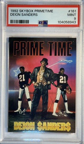 1992 SKYBOX PRIMETIME #161 DEION SANDERS PSA | eBay