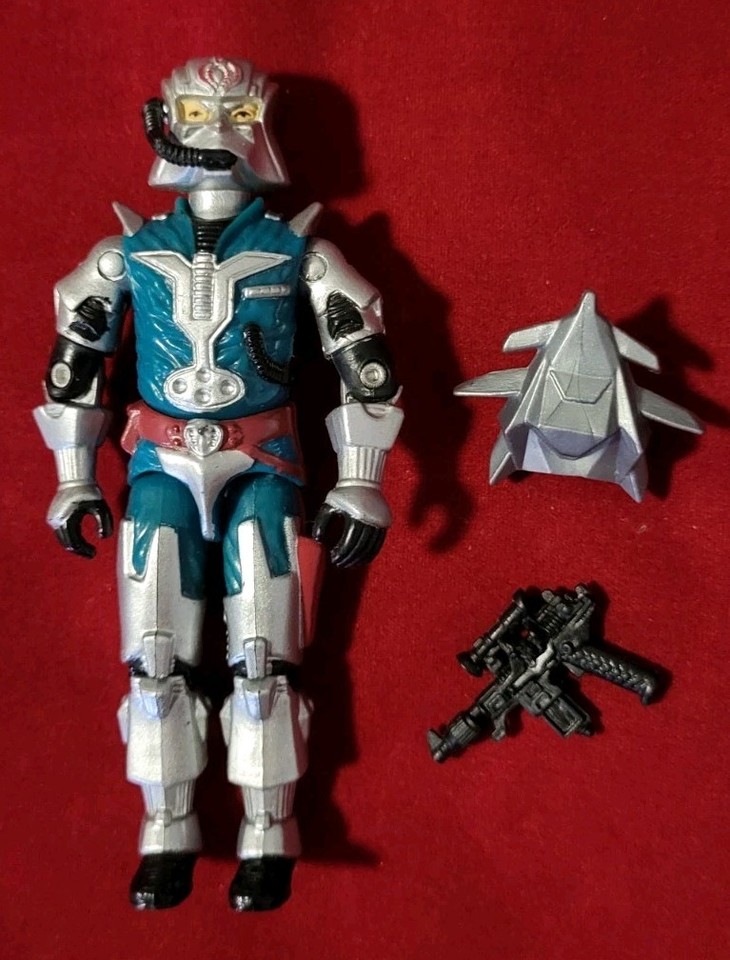 GI Joe 1987 Cobra Commander Battle Armor 100% Complete With Mouthpiece ...