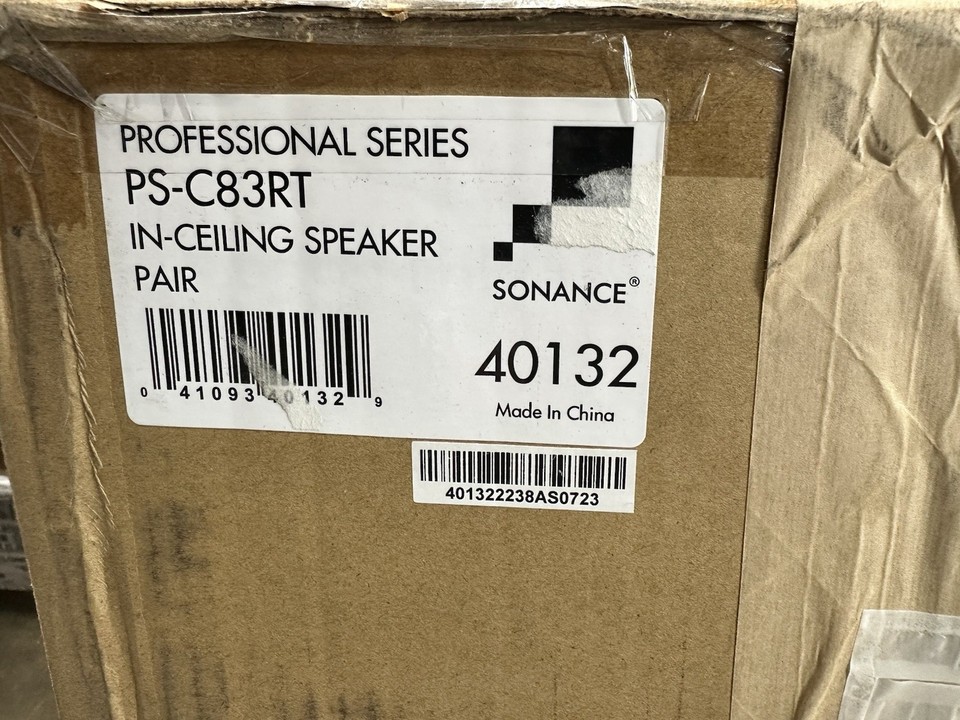 Sonance PS-C83RT Professional Series 8″ Passive 2-Way In-Ceiling ...