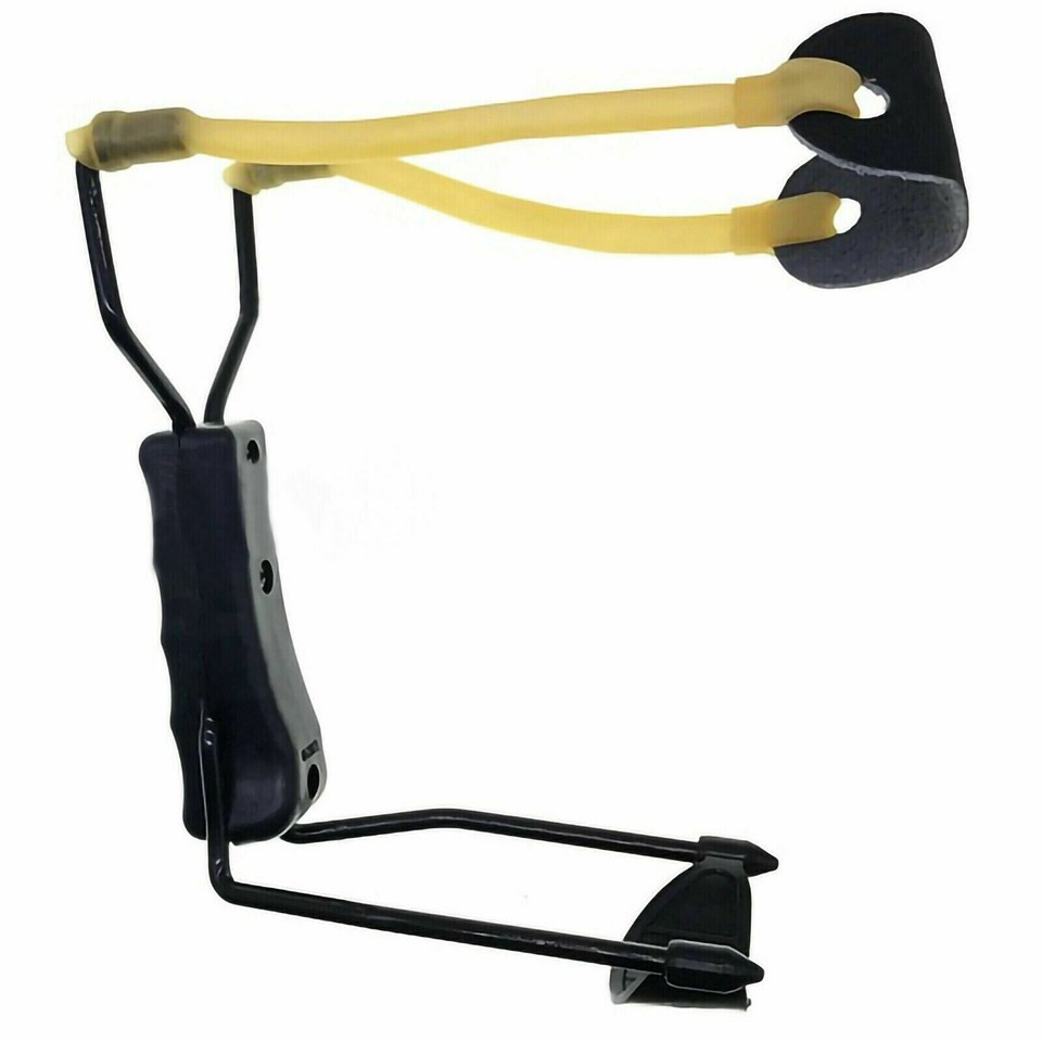 Folding Slingshot Wrist Compact Rocket Catapult for Hunting Sport Games ...