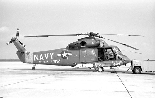 CVT-SAR, UH-2C Seasprite, 151304 at Jacksonville NAS, c1976 - Original ...