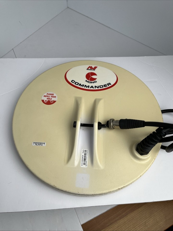 Minelab Commander Search Coil - 11" Round Mono Coil for Minelab ...