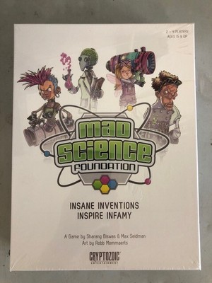 MAD SCIENCE FOUNDATION - super jeu de cartes - Cryptozoic éditeur ...