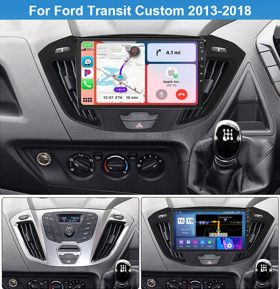 For Ford Transit Custom 2013-2018 9" Android 12 Car Radio Stereo GPS ...