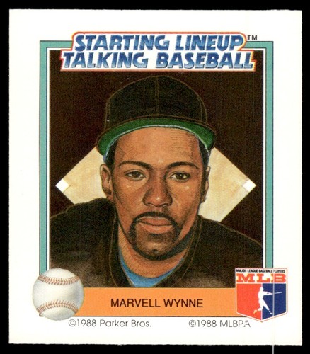 1988 TOPPS STARTING LINEUP TALKING BASEBALL MARVELL WYNNE SAN DIEGO ...