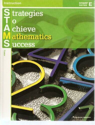 Strategies to Achieve Mathematics Success Stams Series E - ACCEPTABLE ...