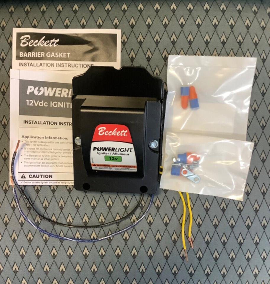BECKETT 5218301U or 5270001U (new number) 12VDC IGNITOR FOR A DC OIL ...