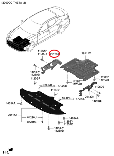 STINGER CK RH SIDE COVER PANEL 2018-2020 - GENUINE NEW KIA | eBay Australia