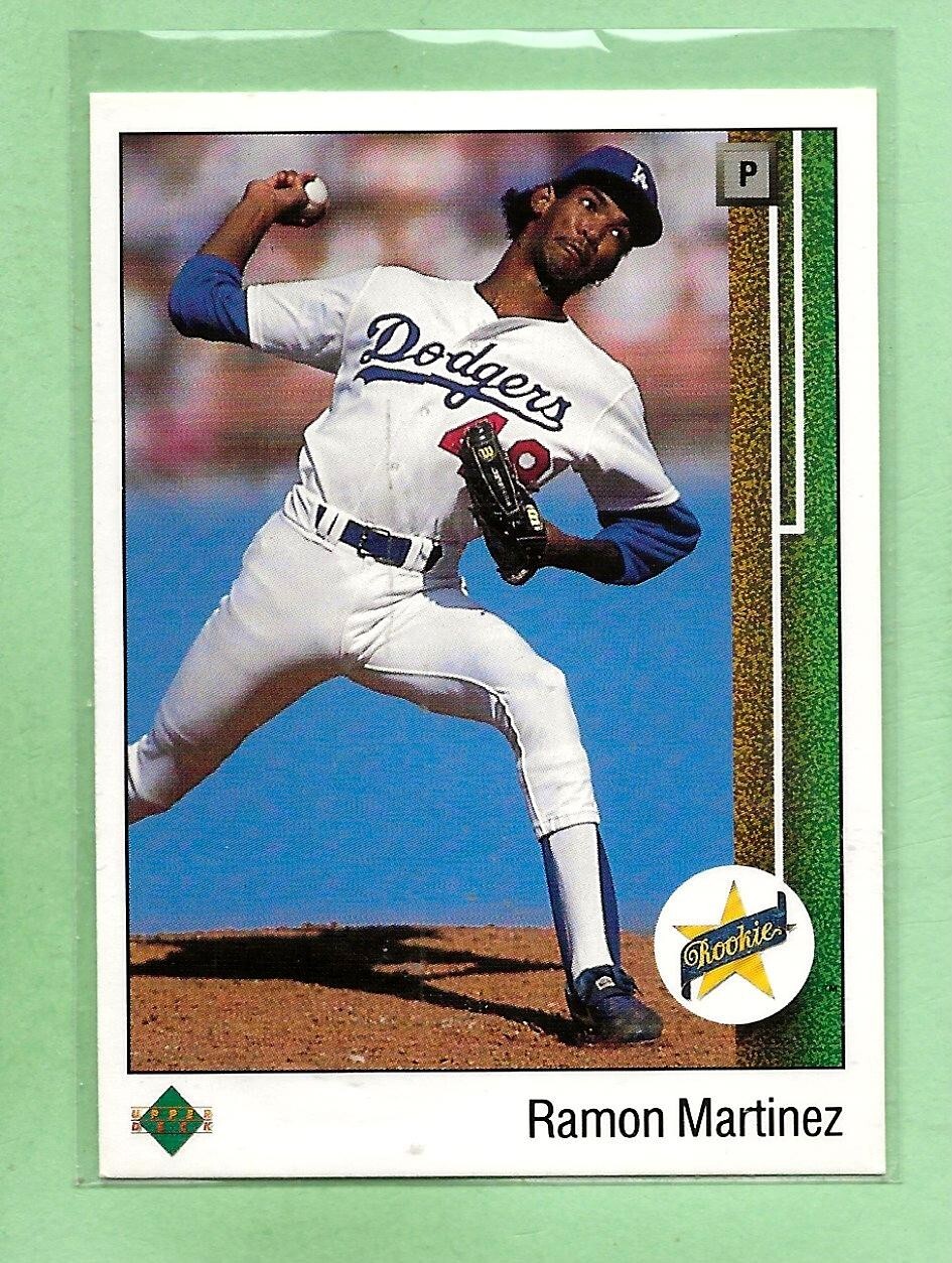 RAMON MARTINEZ - 1989 Upper Deck "Rookie" - #18 - Dodgers - Comb ...