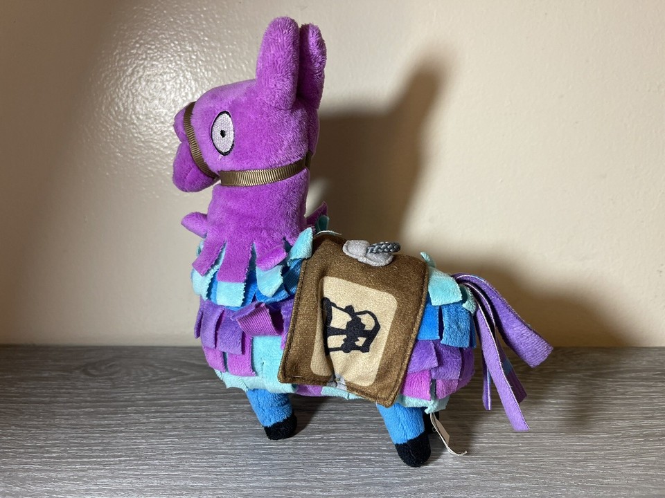 Fortnite Purple Llama Loot 7 inch Fabric Plush Toy Stuffed Animal Russ ...