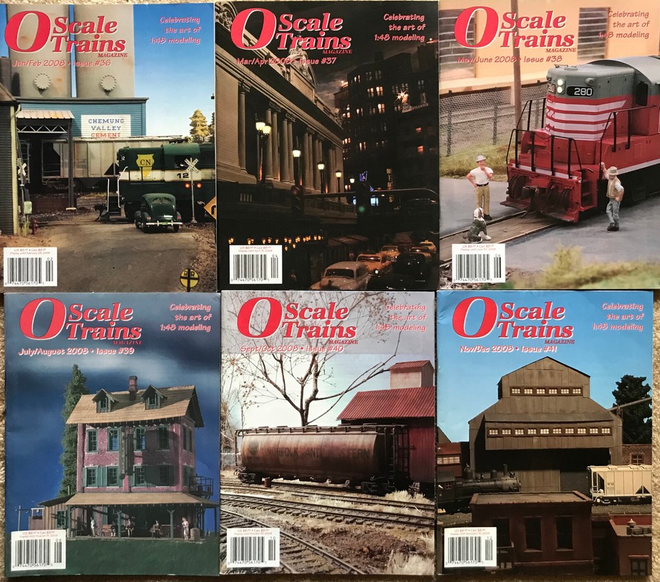 O scale trains magazine in year sets 2003-2023. Most are complete | eBay