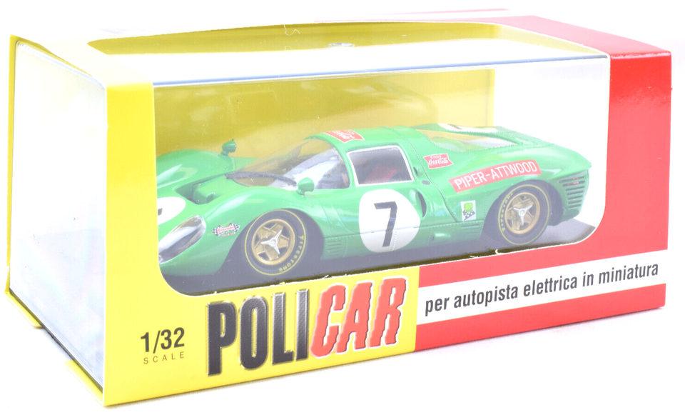 Slot It Policar 412P #7 - 1967 9hr Kyalami 1/32 Scale Slot Car CAR06E ...