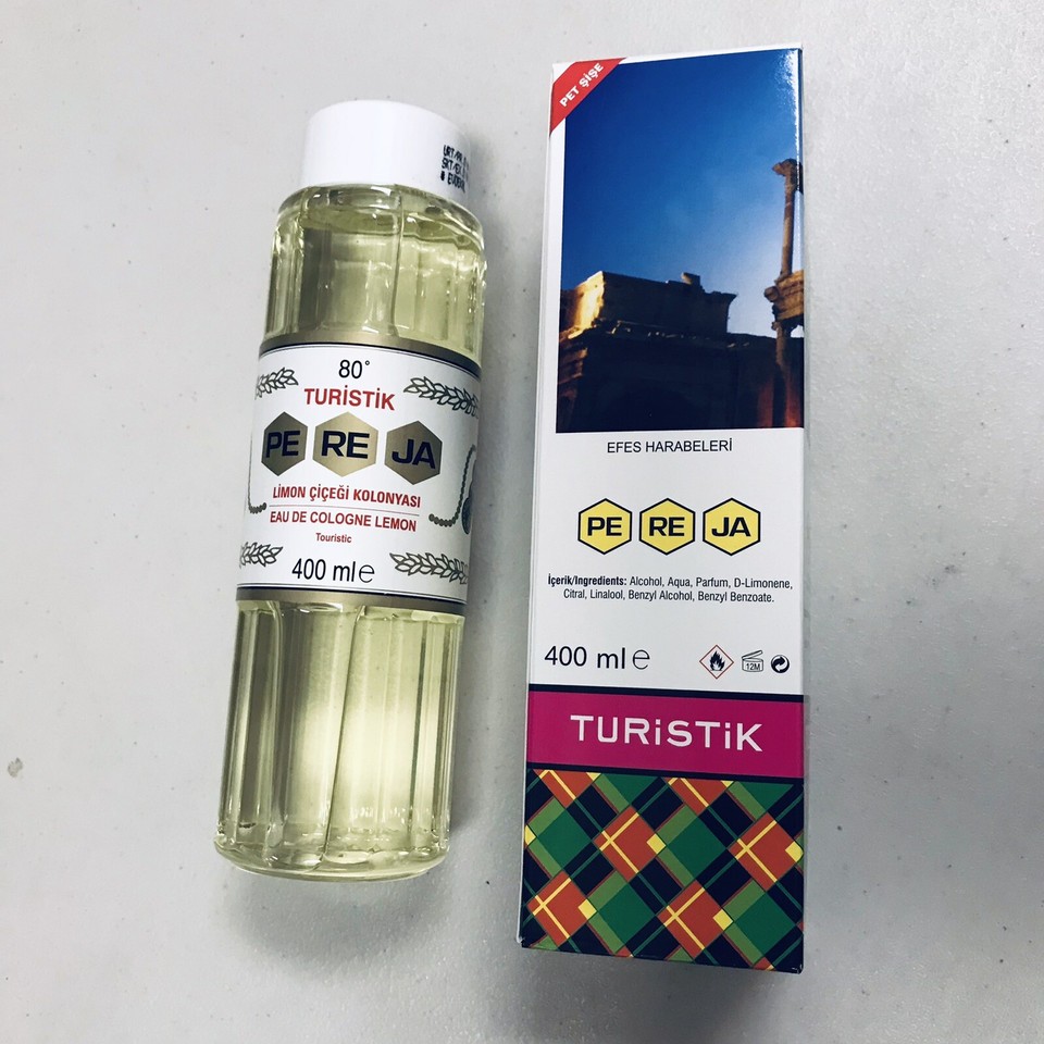 Turistik De Pereja 80% Alcohol Lemon Fragrance Cologne Limon Kolonyasi ...