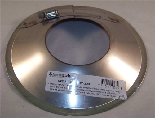 Heat Fab 4726SS Saf-T Vent 7" Diameter - 304 Storm Collar | eBay