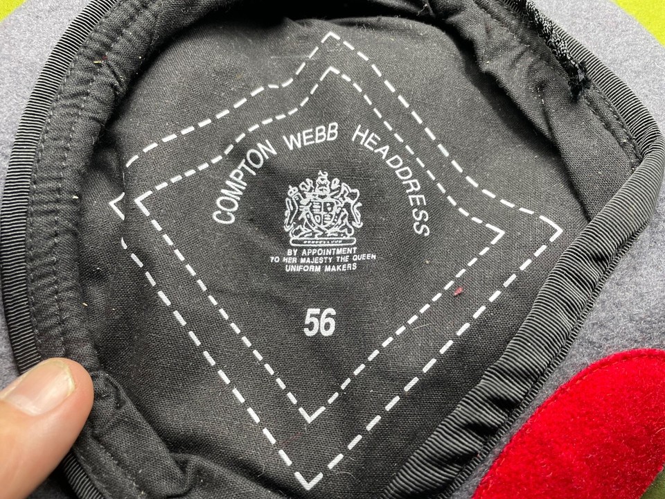 Original British Army Air Corps / RAF Grey Beret - Size 56cm | eBay