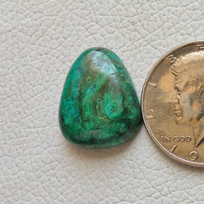 Green chrysocolla flatback cabochon designer chrysocolla loose gemstone ...