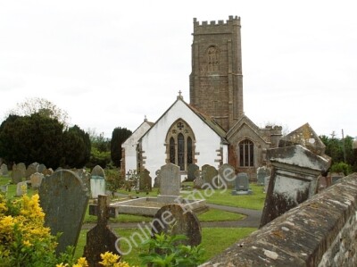 Photo 6x4 St. Decuman's Church and graveyard Watchet Watchet's paris ...