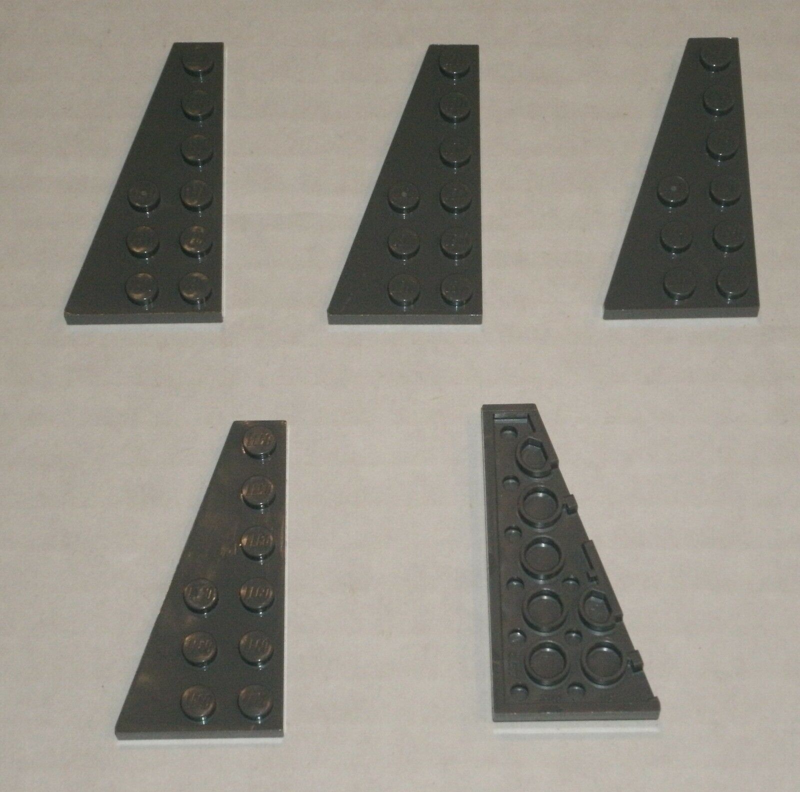 LEGO NEW 3x6 Dark Stone Grey Wing Left (5x) 4290149 Brick 54384 | eBay