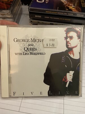 Five Live [EP] by Queen & George Michael (CD, Apr-1993, Hollywood ...