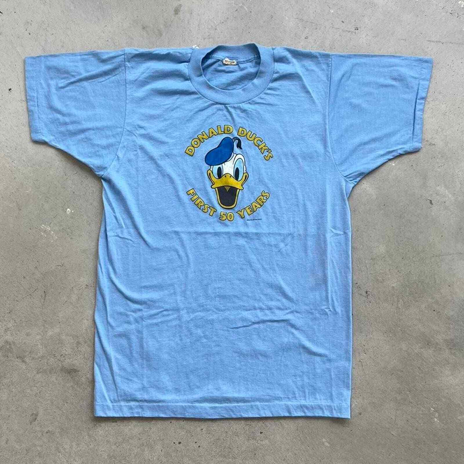 Vintage 80s Donald Duck First 50 Years Disney Celebra… - Gem