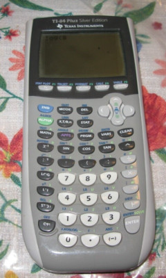 Texas Instruments TI-84 Plus Silver Edition Graphing Calculator Working ...