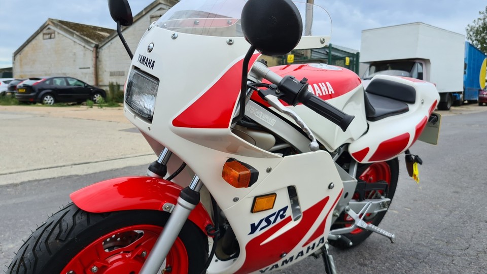 YAMAHA YSR 50 GAG BIKE AMAZING ORIGINAL CONDITION shows 395 miles RUNS ...