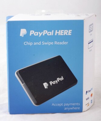 PayPal HERE Chip and Card Swipe Reader Credit & Debit Cards Mobile ...