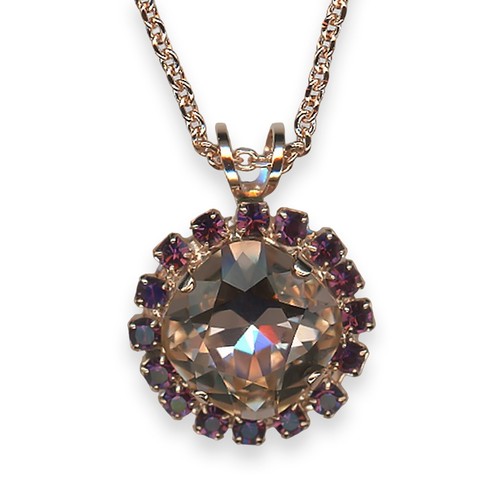 Mariana Necklace Pendant Wildberry/ Misty Coll. Lovely Vintage Rose ...