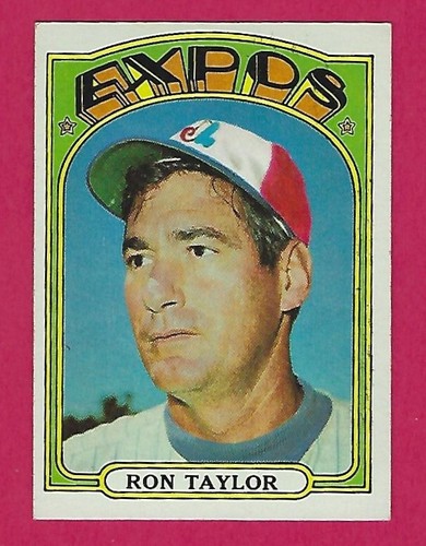 1972 Topps Ron Taylor # 234 Montreal Expos | eBay