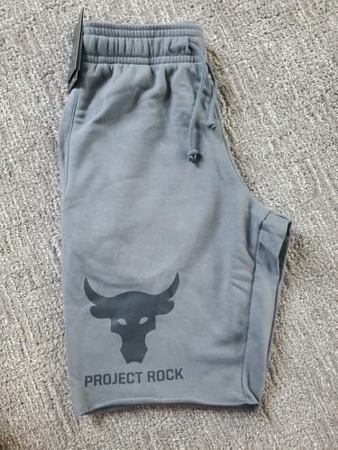 Mens Under Armour Project Rock Fleece Shorts | eBay