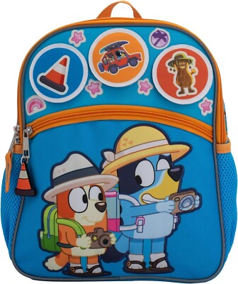 12'' BLUEY & Bingo Interactive Backpack Boys Girls Adjustable Straps | eBay