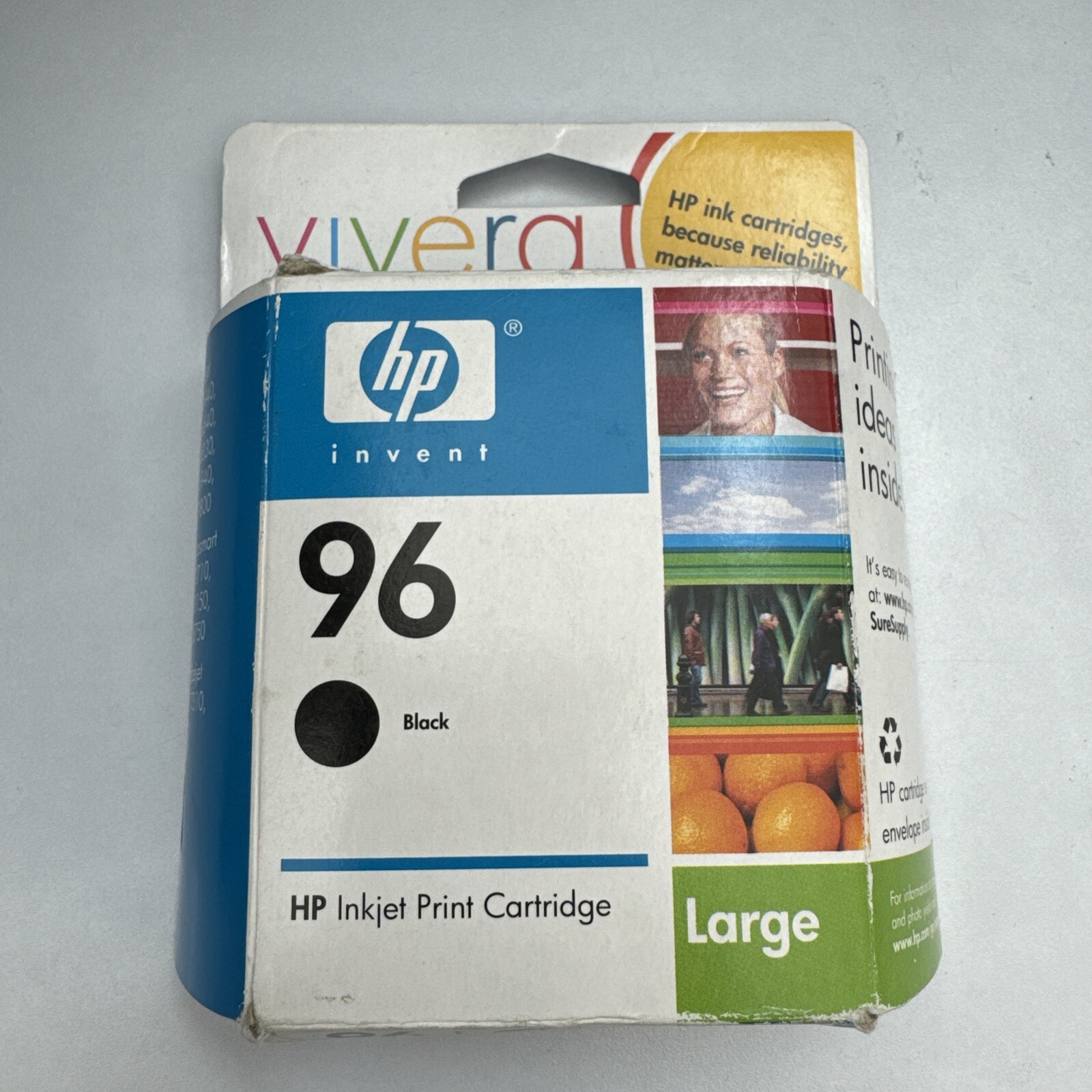 Genuine HP 96 Black Ink Cartridge C8767WN New Oem | eBay