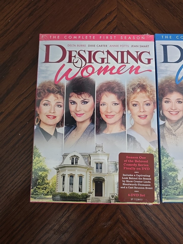 Designing Women Complete Seasons 1 & 2 DVD Box Sets NEW FACTORY SEALED ...