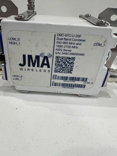 JMA Wireless DBC-67C-U-2SF Dual Band Combiner 550-960MHz & 1695-2700MHz | eBay