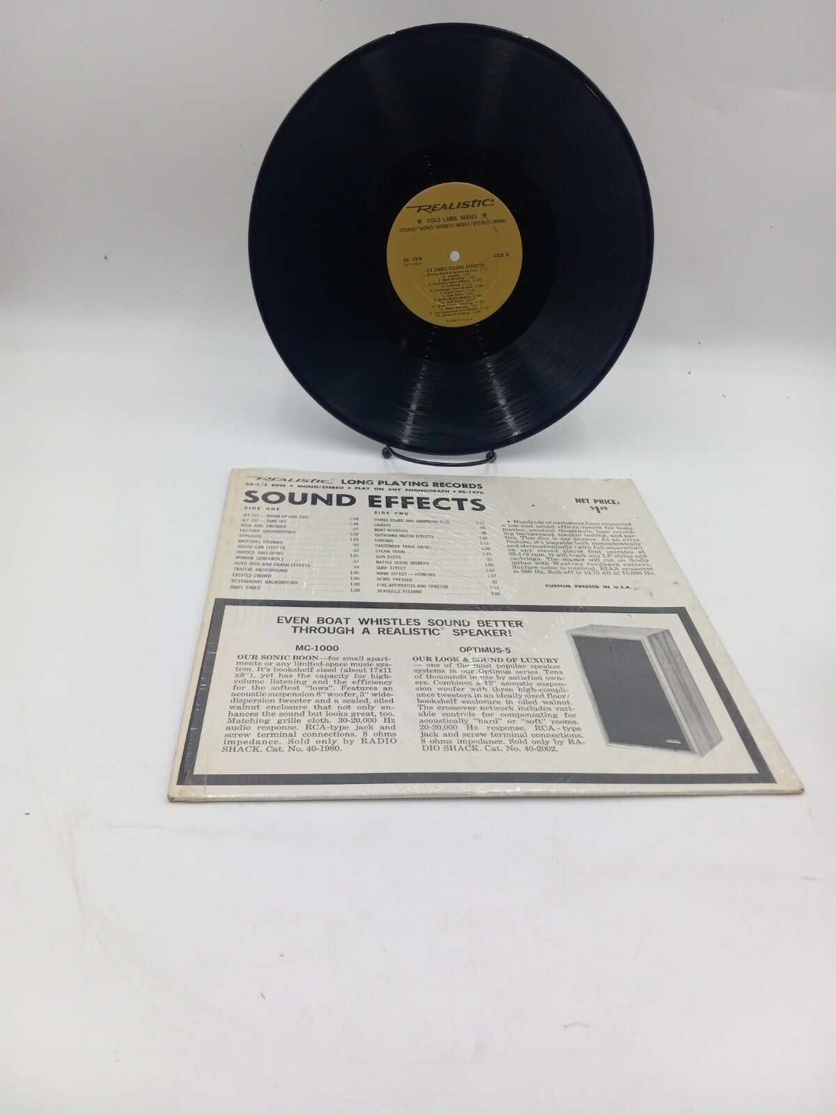28 Timed Sound Effects LP Realistic Records Stereo Electronics VG+ | eBay