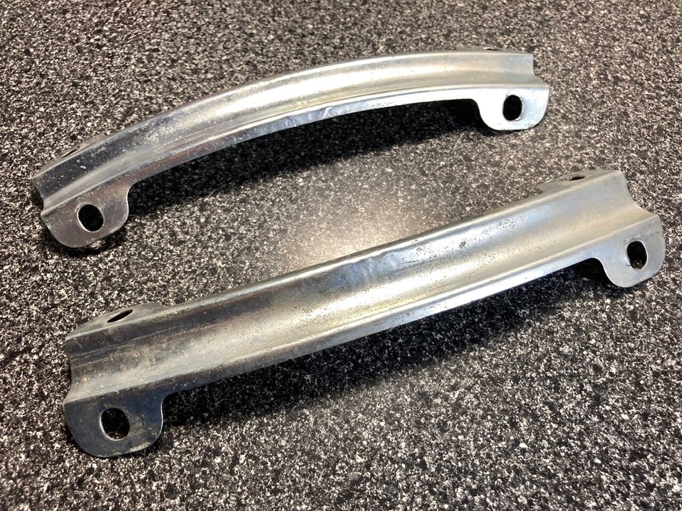 OEM Kawasaki G4 G4TR rear (2) under fender wire lead gutter channel ...