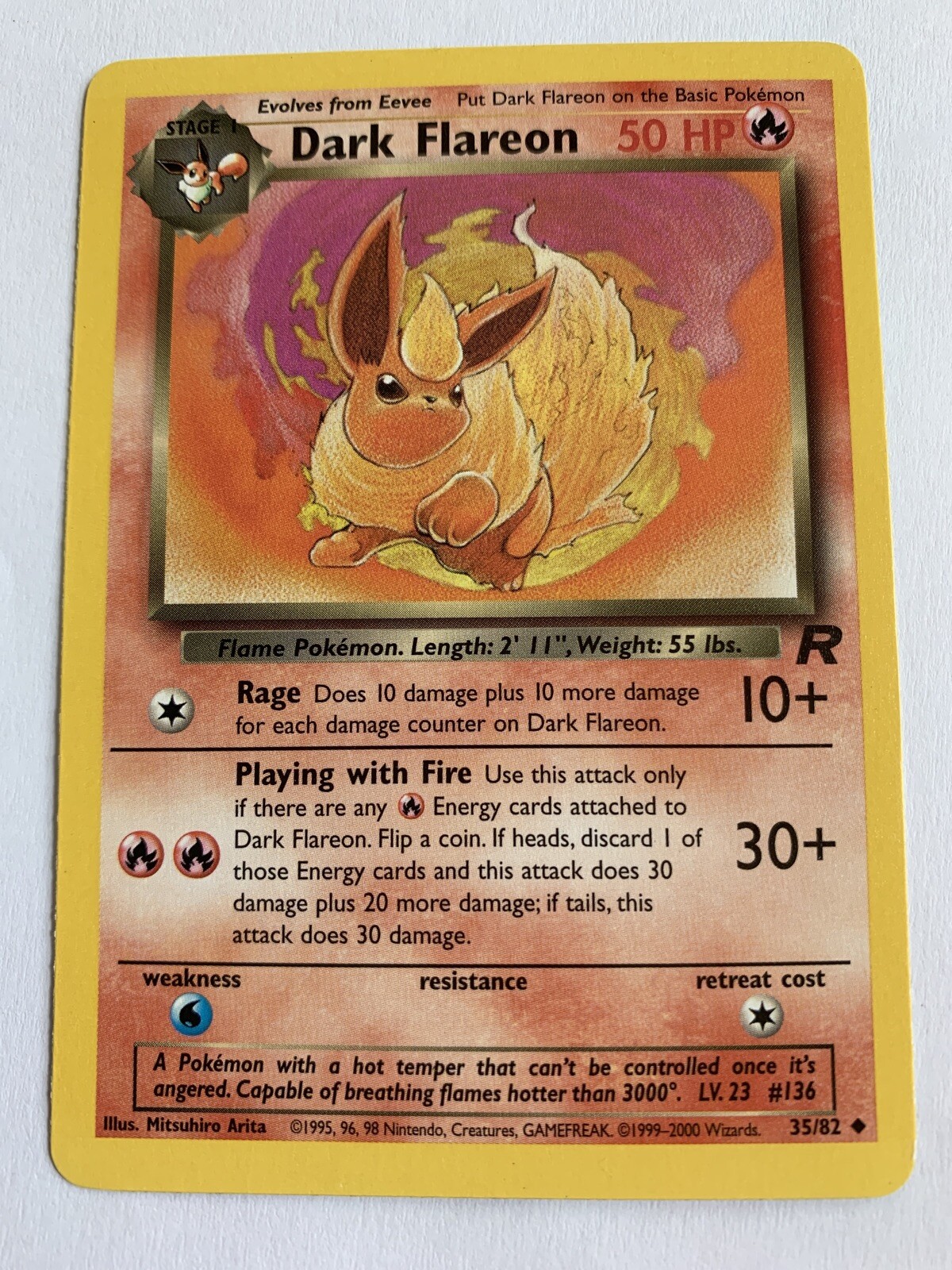 Original Flareon Card