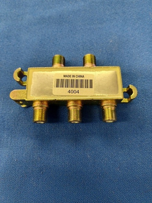 028-1986 FOURWINNS 4-WAY BIDIRECTIONAL SPLITTER, 75 OHM COAX | eBay