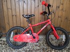 Halfords Apollo Fade unisex red kids bike 16 inch wheels, For 5-7 yr ...