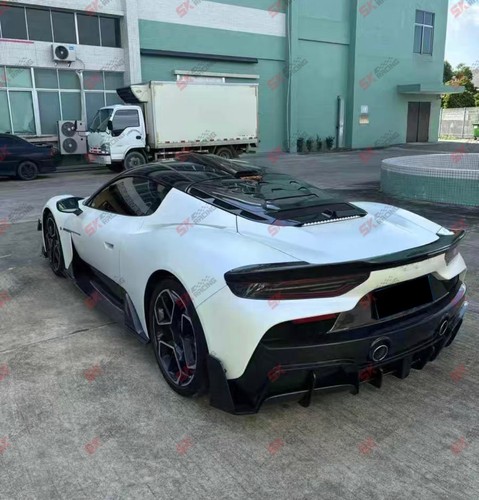 For Maserati MC20 Dry Forged Carbon /Wet Twill Carbon Rear Trunk ...