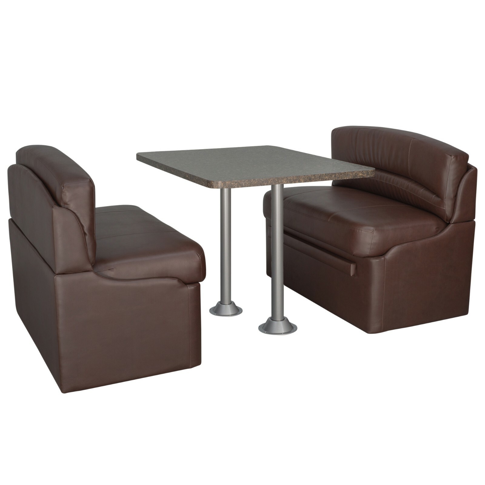 RecPro RV Dinette Seating Set 2 Dining Booths With Table And Surface ...