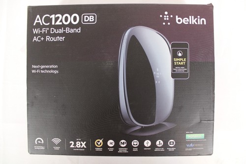 Belkin AC 1200 DB Wi-Fi 4 Port Gigabit Router | eBay