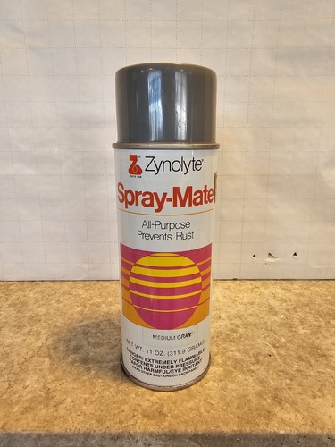 Vintage NOS Zynolyte Spray-Mate Spray Enamel 11 Oz Spray Paint Medium ...